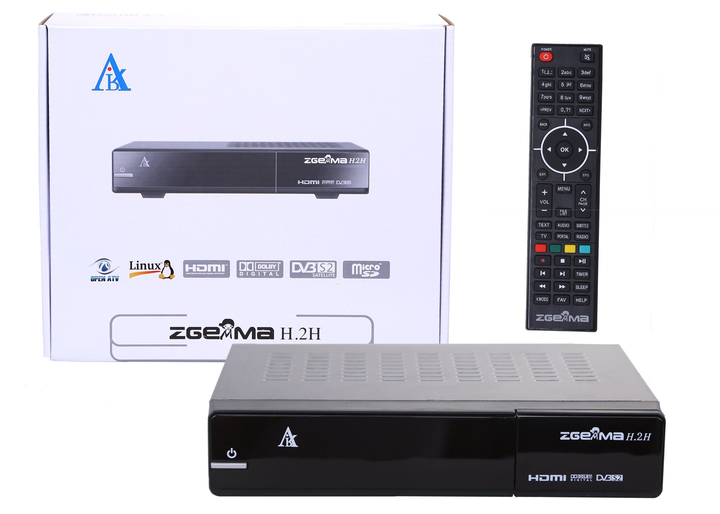 ZGEMMA H2H FHD ENIGMA2 Cccam Iptv 12m Gwarancji